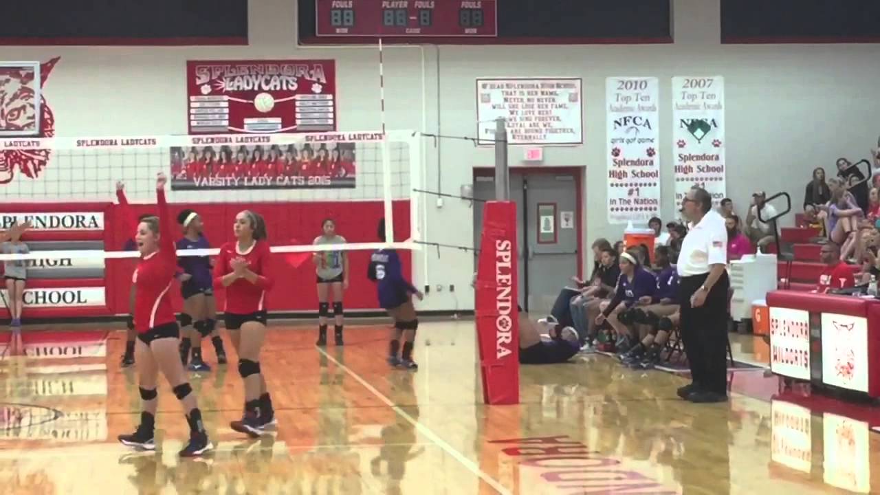 VOLLEYBALL: Splendora defeats Humble in home opener, 3-0 - YouTube