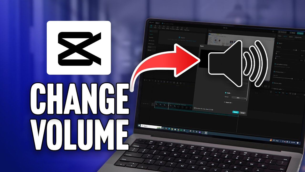 How to Change Video Volume in CapCut PC | Easy Step-by-Step Guide - YouTube