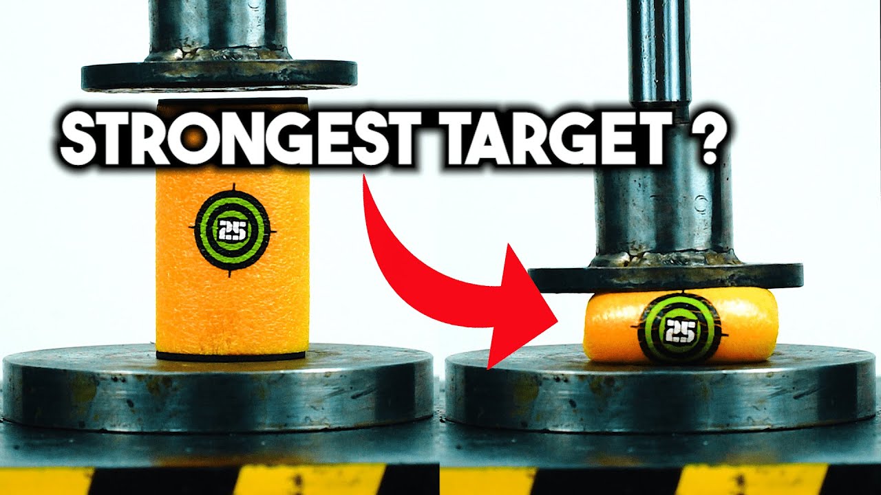 Crushing Target, Duct Tape, Sewing Thread, Painting Paint Hydraulic ...