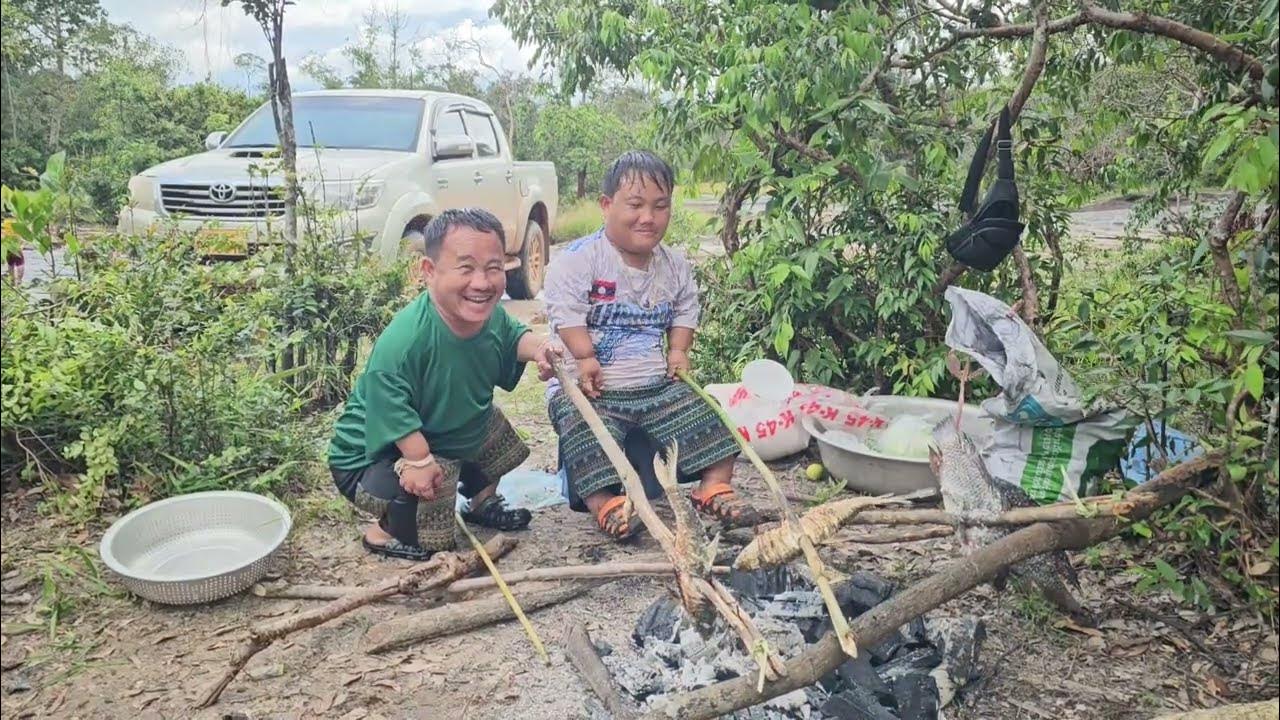 peb ci ntses noj ma qab kawg li os hnub no peb lom zem kawg li nawb - YouTube