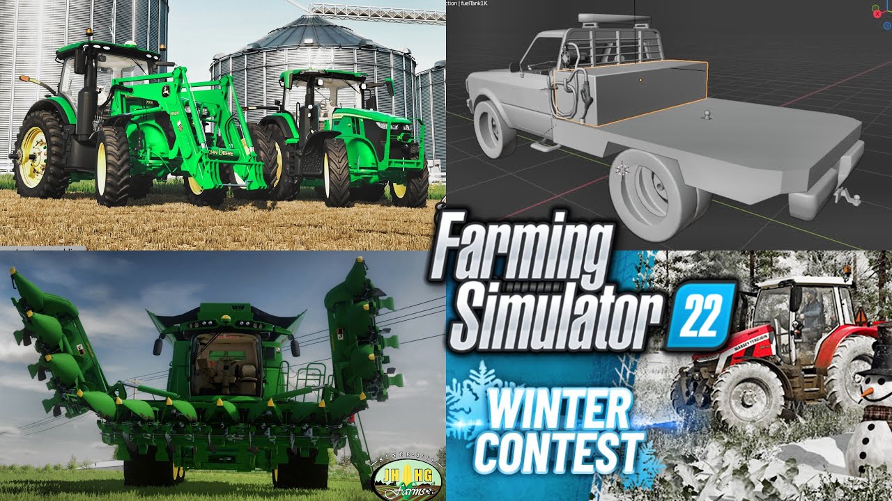 Farm Sim News - Service Truck, Surprise JD 7R, Winter Story Contest ...