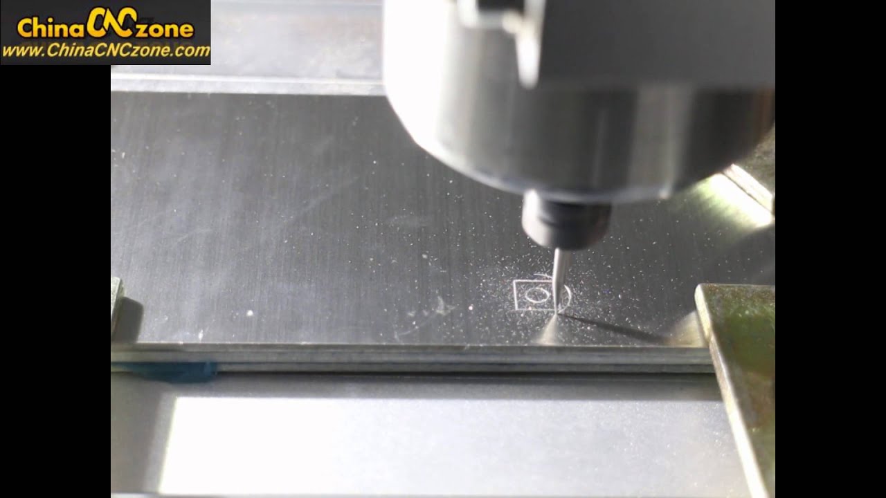 Mini 6040 3 Axis CNC Router Video for Stainless Steel Engraving - YouTube