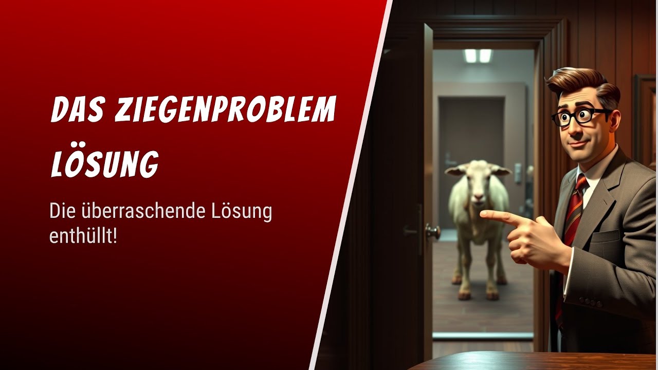 Das Ziegenproblem (Monty-Hall-Paradoxon) - Warum du in der Gameshow ...