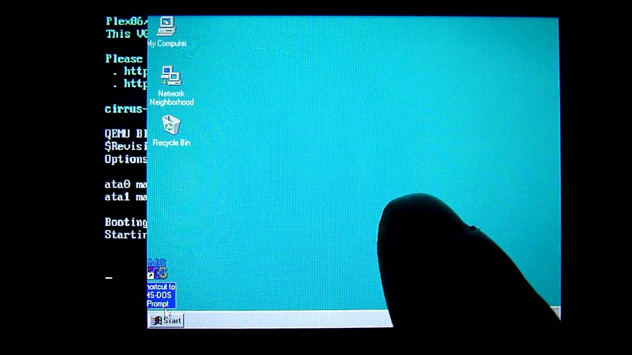 Android App Test WINDOWS 95 auf HTC Desire HD - YouTube