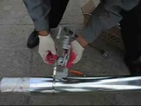 Insulation Casing Stainless Steel EZ Band - YouTube