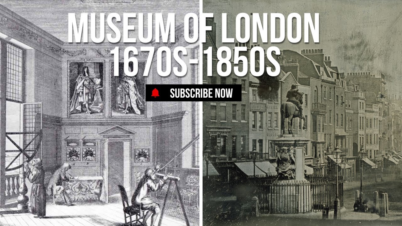 Museum of London: 1670s-1850s: Expanding City - YouTube