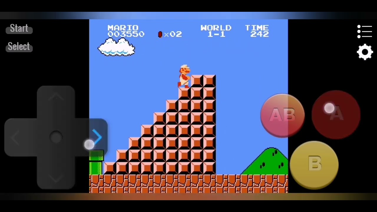 Como pasarse el primer mundo de Super mario bros Emuletion,(2023) - YouTube