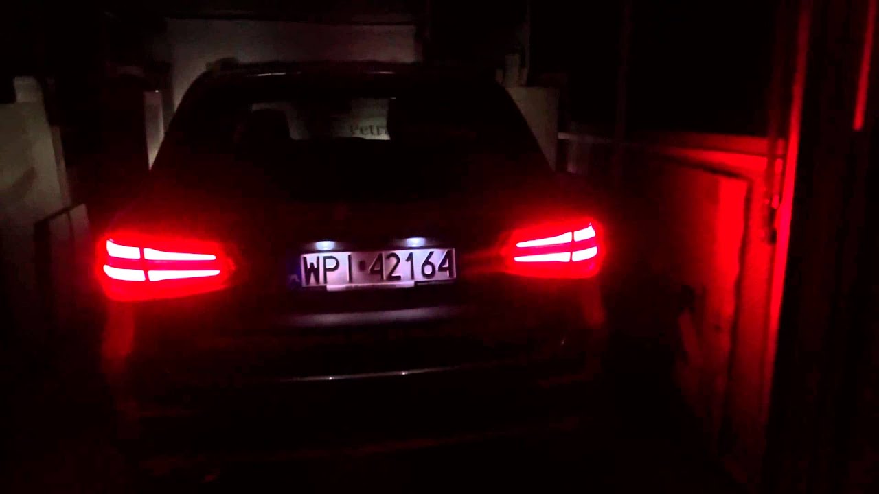 2016 Mercedes GLC Rear Tail Lights Led leds ILS Presentation - YouTube
