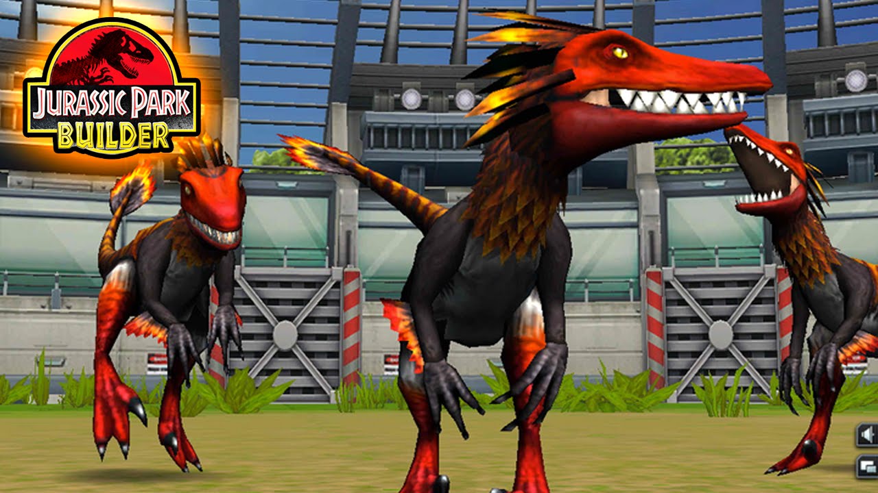 Red Raptor Update?!? - Jurassic Park Builder JURASSIC | Update Special ...