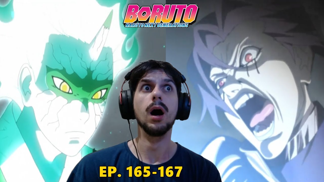 TIME 7 vs DEEPA | Assistindo BORUTO pela Primeira Vez (Episódios 165 ao ...