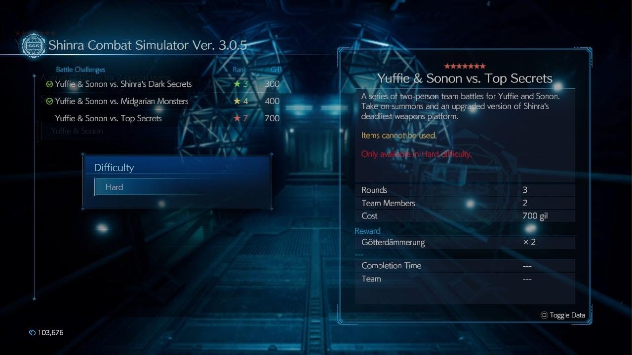 FINAL FANTASY VII REMAKE Intergrade Top Secrets Boss Pride & Joy Mk. 0. ...