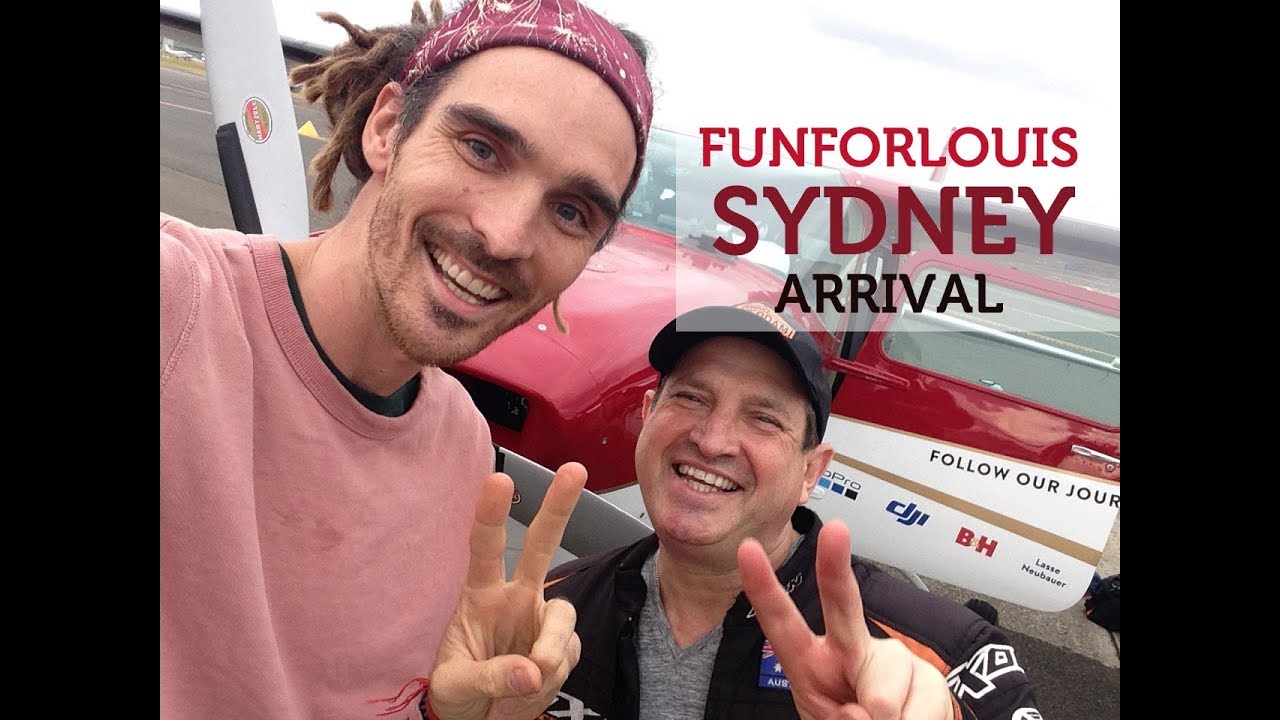 FUNFORLOUIS SYDNEY ARRIVAL - YouTube