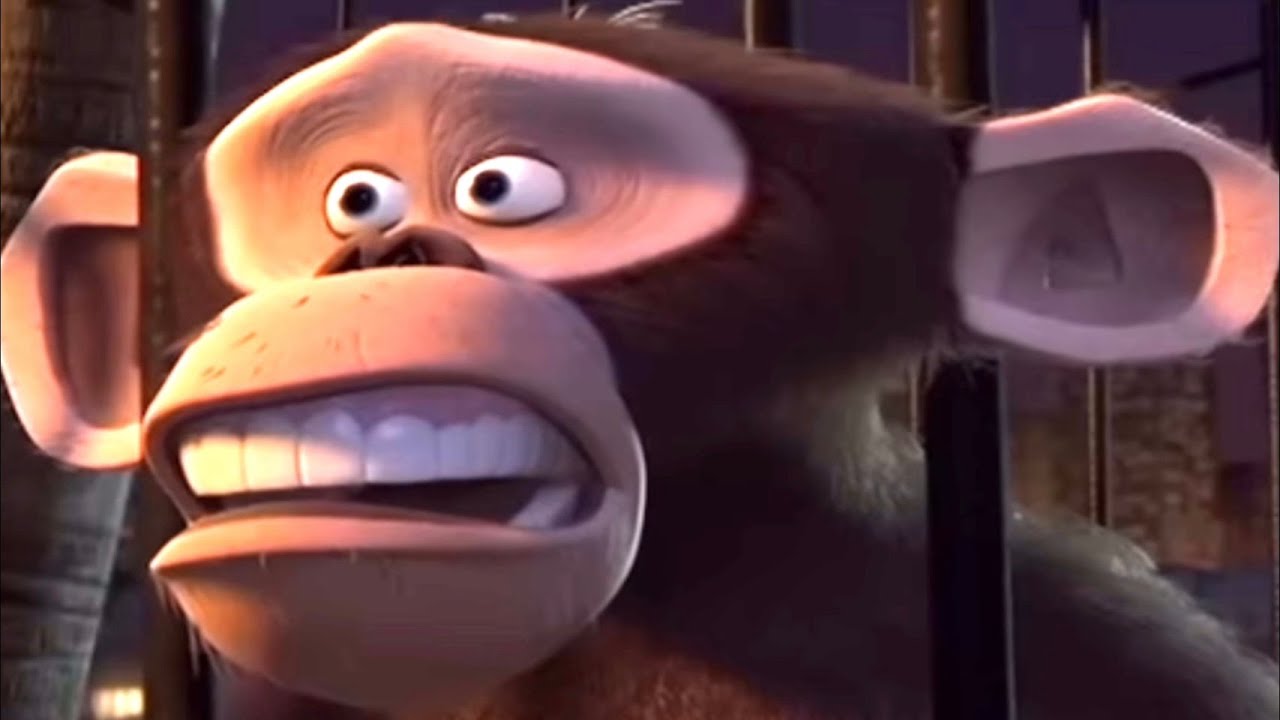 Madagascar but only when The Chimps are on screen - YouTube