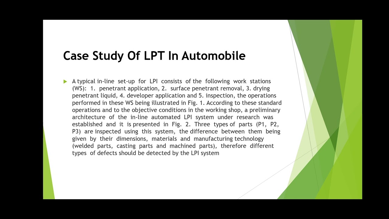 case study of LPT in automation sector|721421101014|Aswin.P - YouTube