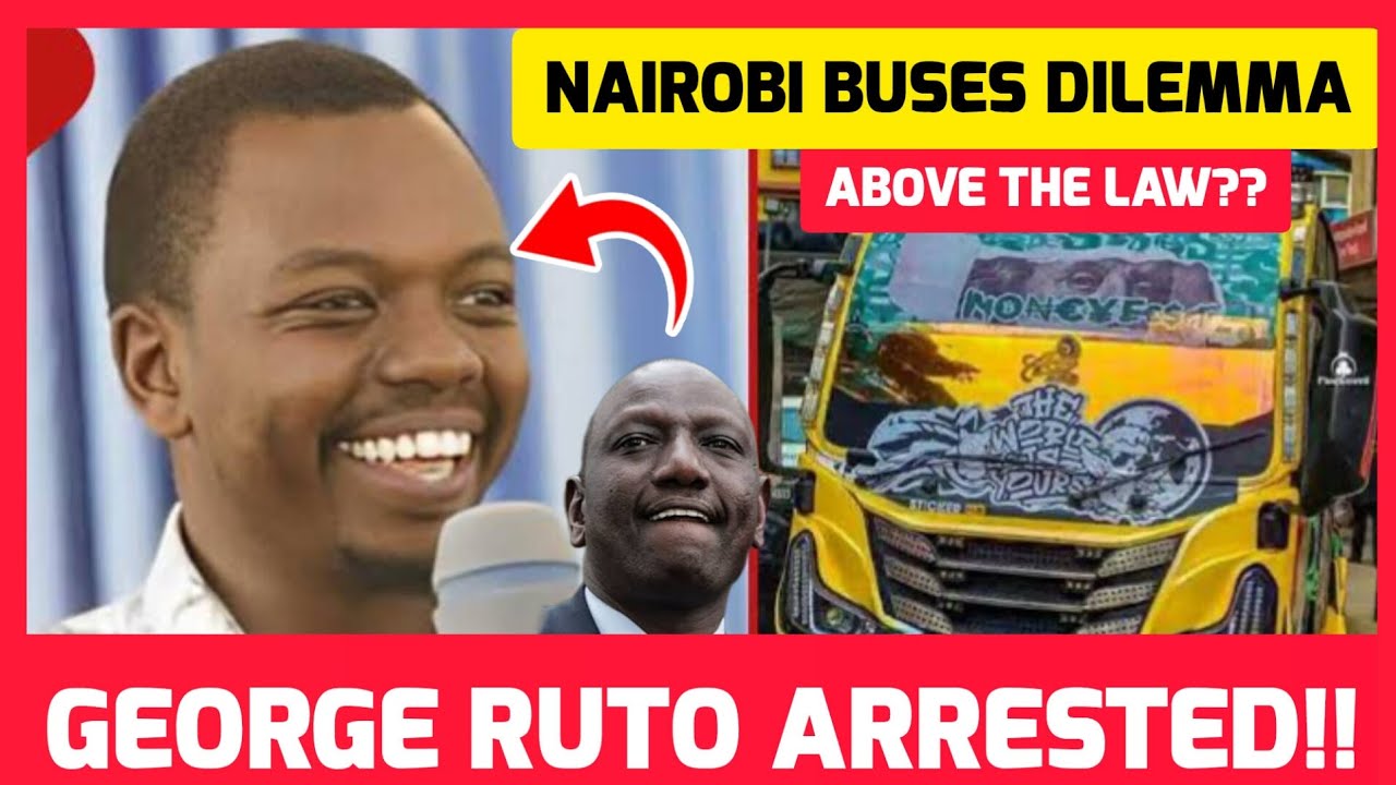 Above the law⁉️GEORGE RUTO'S untouchable BUSES in NAIROBI finally ...
