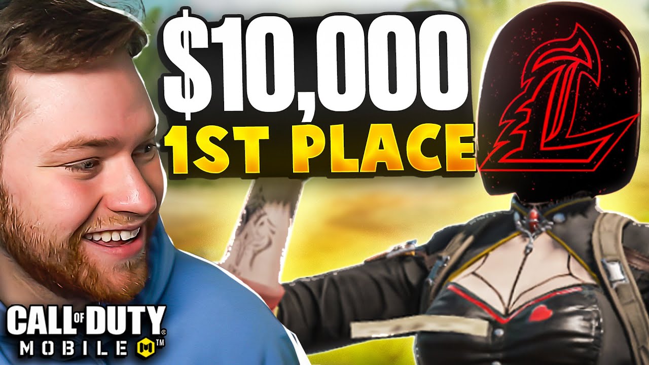 I Won a $10,000 Tournament VS Youtubers in COD Mobile - YouTube