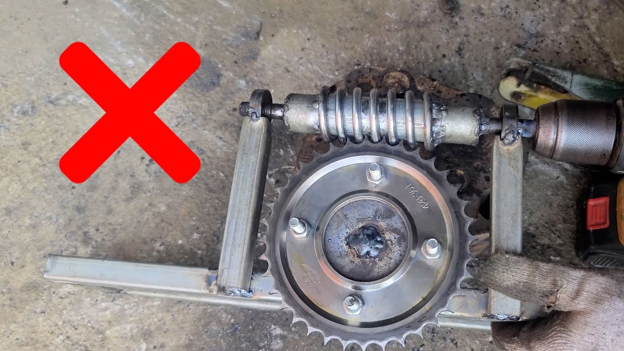 DIY simple screw reducer motor TRANGSEONHA SMC - YouTube