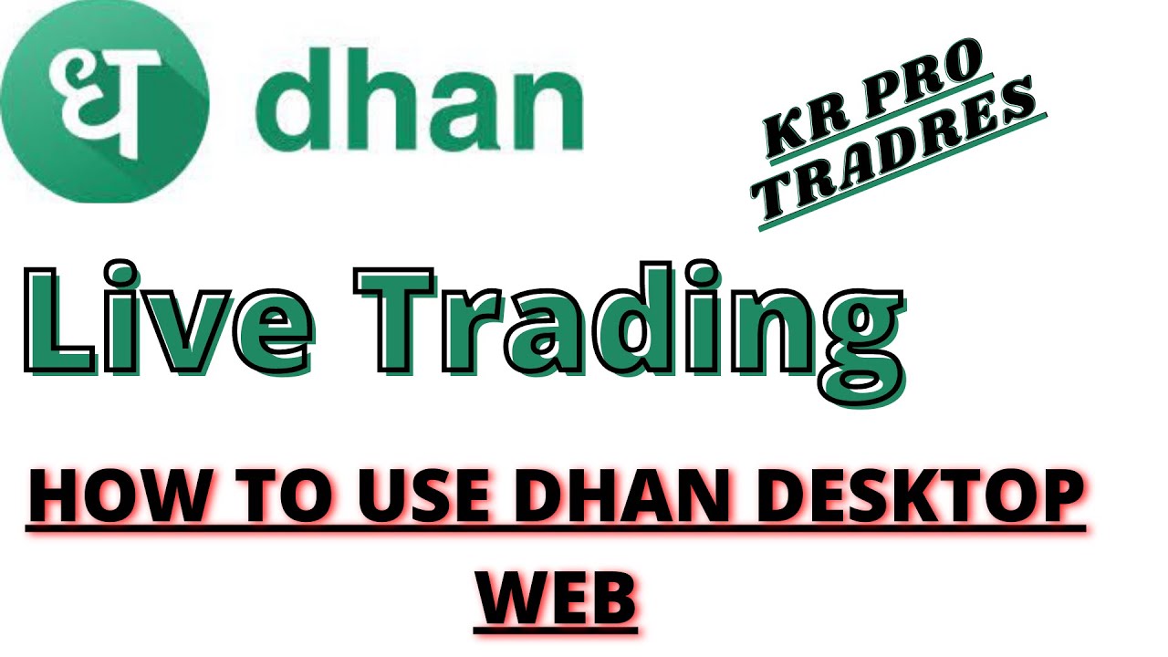 How to options selling Dhan WEB | Dhan DESKTOP Kaise use Kare | | best ...