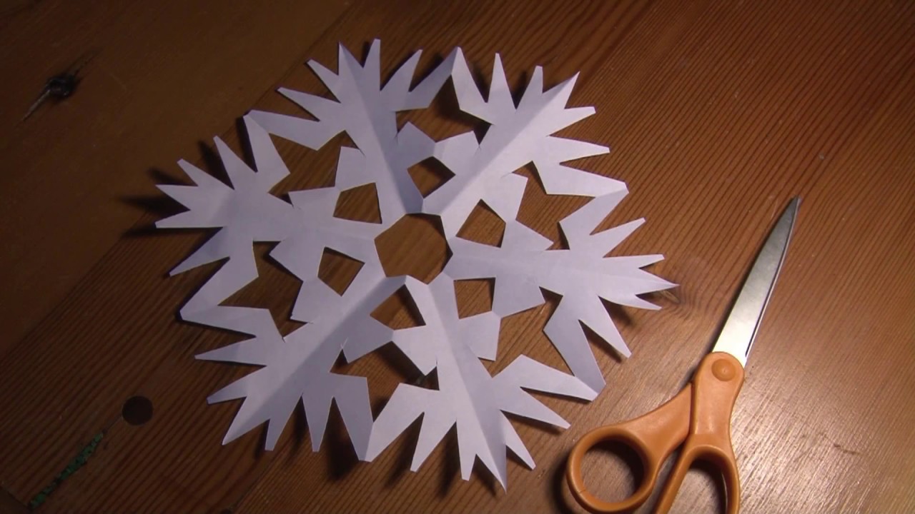 six sided snowflakes - YouTube