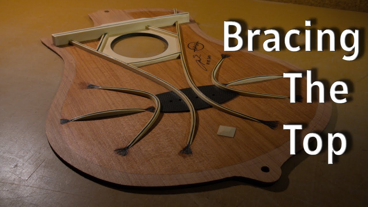 Falcate Bracing a Guitar Top Using Carbon Fibre and Laminated Spruce ...