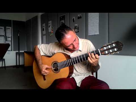Ricardo Moyano Plays on 2016 Feridun Tanrıkut Classical Guitar
