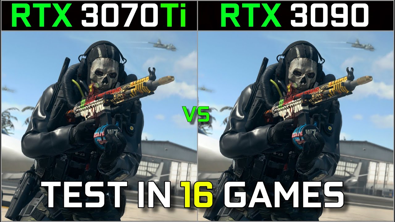 RTX 3070 Ti vs RTX 3090 | Test in 16 Games at 2160p 4K | How Big Is The ...