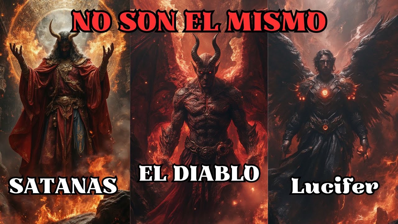 ¿Quienes son en Realidad? Satanás, Lucifer y el Diablo: Historias y ...