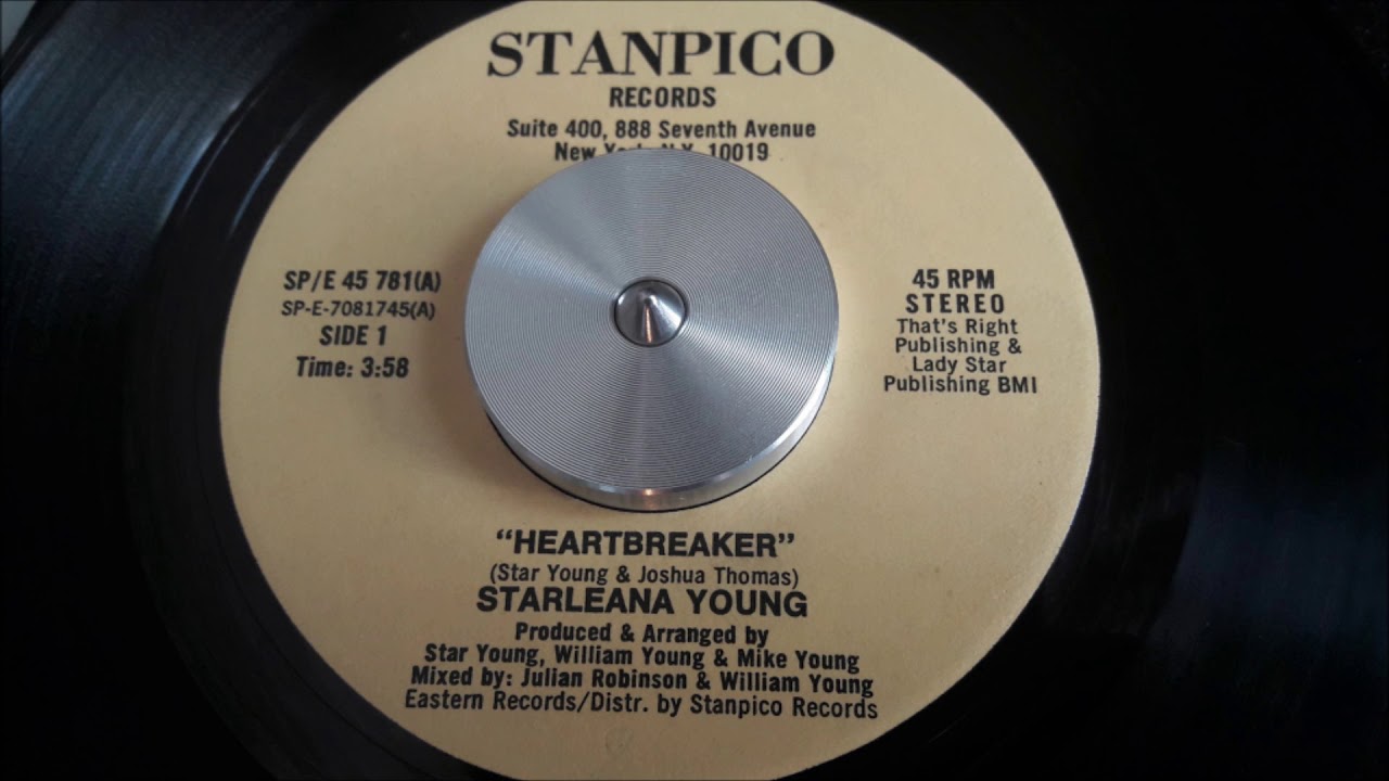 STARLEANA YOUNG 7INCH - HEARTBREAKER - YouTube