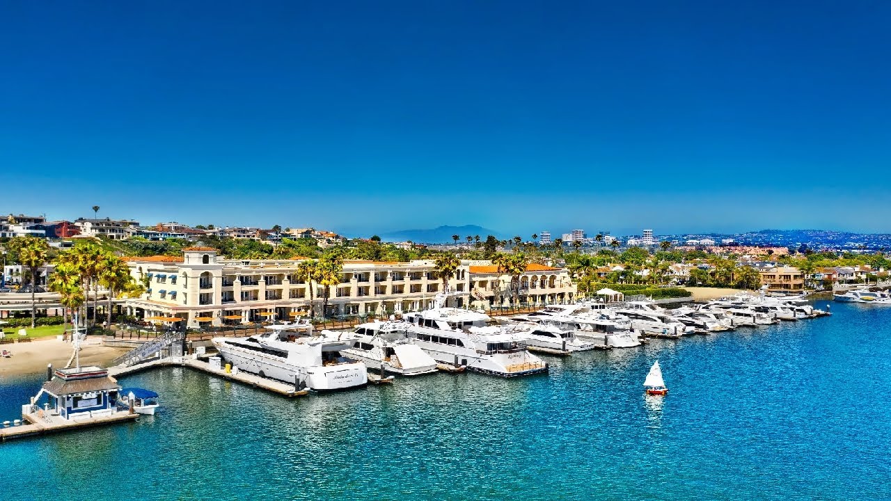 Balboa Bay Resort Newport Coast California USA - YouTube
