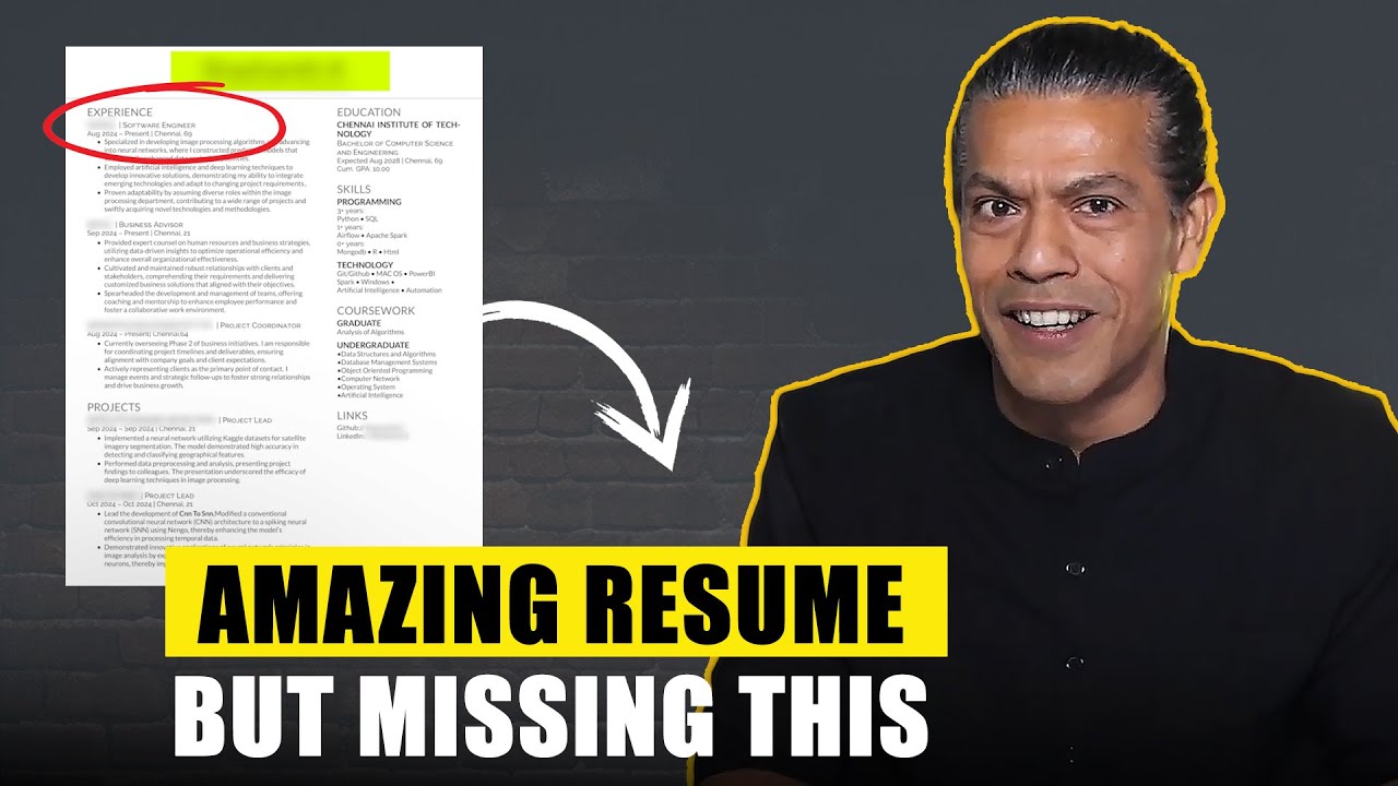 Make Your Resume The Best 📝 | Ep #17 | Sidd Ahmed #careergrowth - YouTube