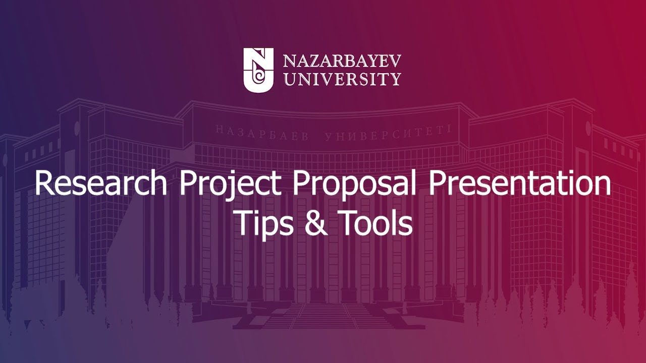 Research Project Proposal Presentation Tips and Recording Tools - YouTube