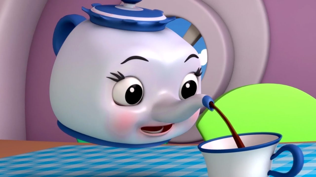 i am little teapot | nursery rhyme | childrens song | kids rhymes | 3d ...