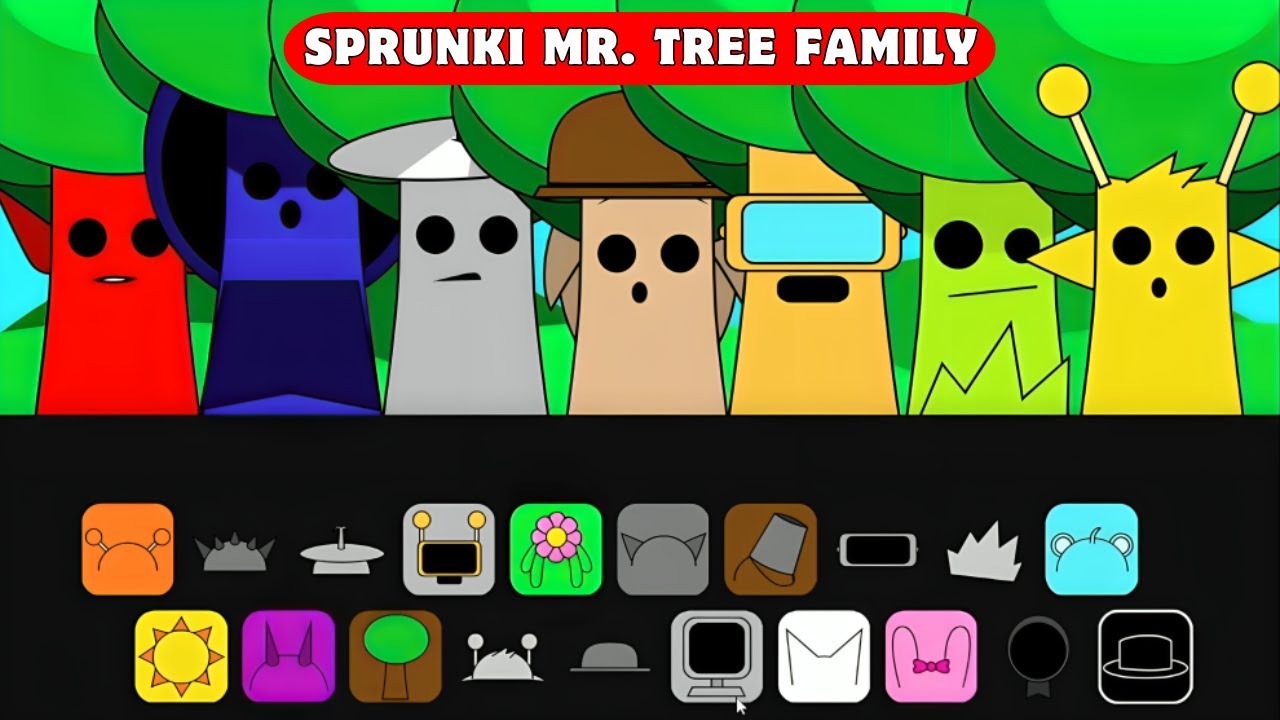Sprunki Incredibox - Sprunki Mr. Tree Family Edition By Sprunki Mods ...