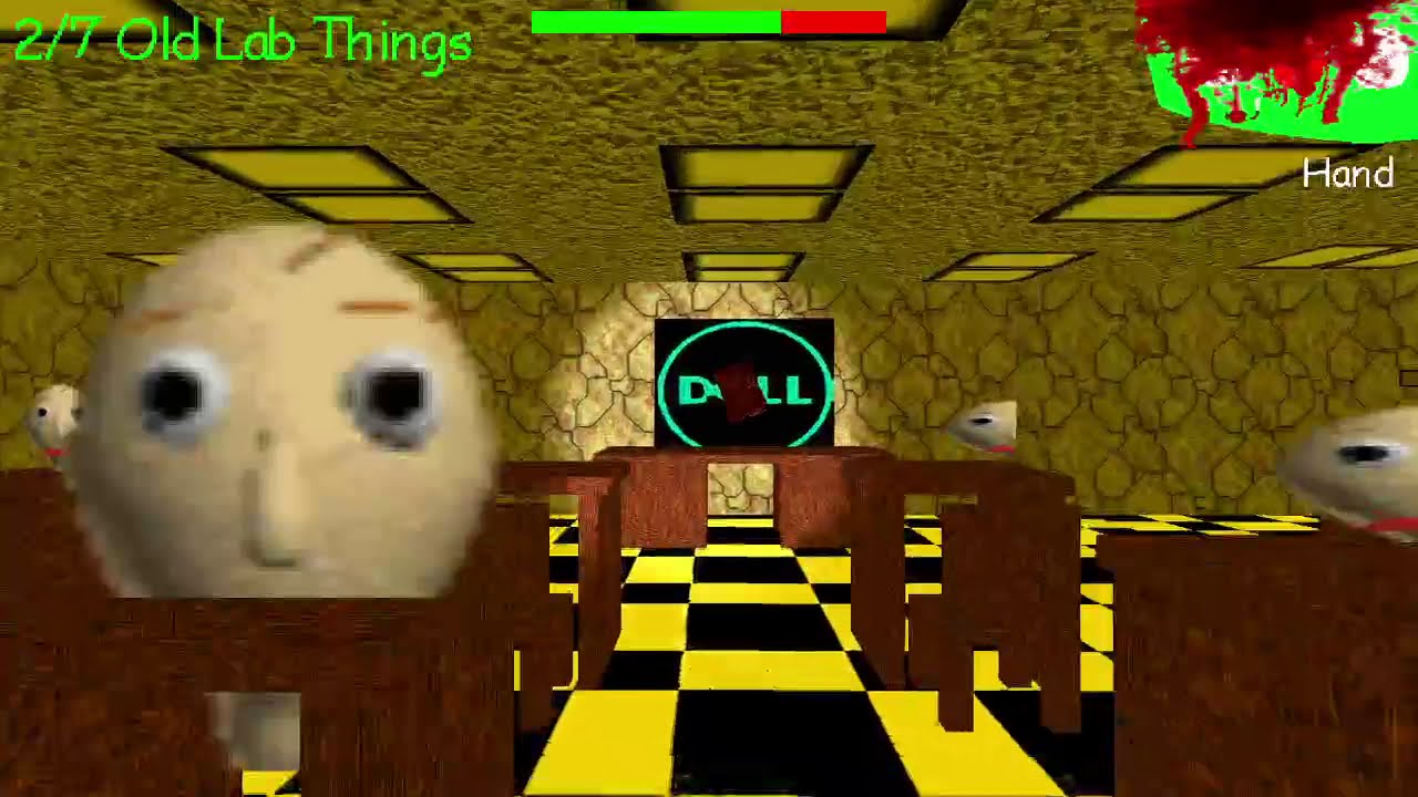 Baldi's Basics The Old Laboratory SECRET ENDING - YouTube