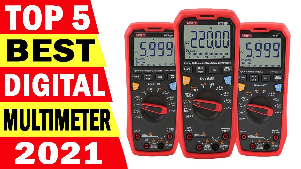 Top 5 Best Digital Multimeter In 2021 - YouTube