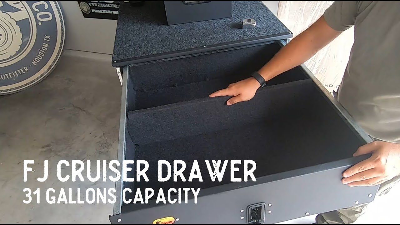 FJ Cruiser Drawer System - YouTube