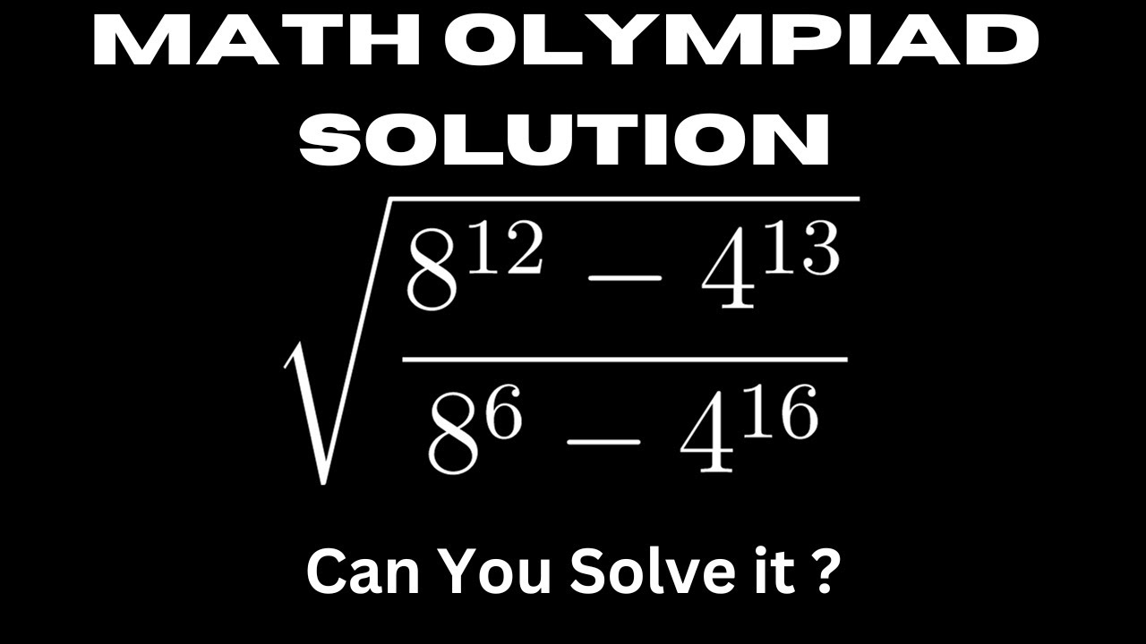 Find the Value of x | Math Olympiad - YouTube