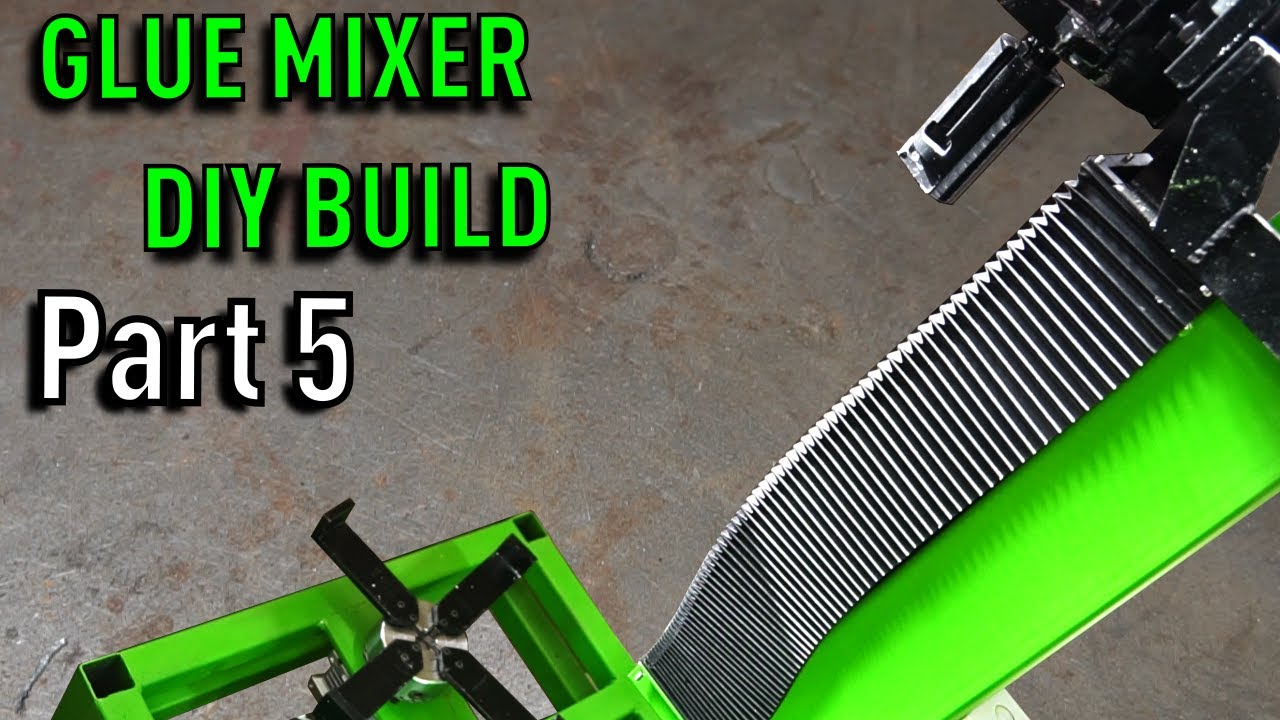 Building a DIY Plaster Mixer - The Grand Finale! - YouTube