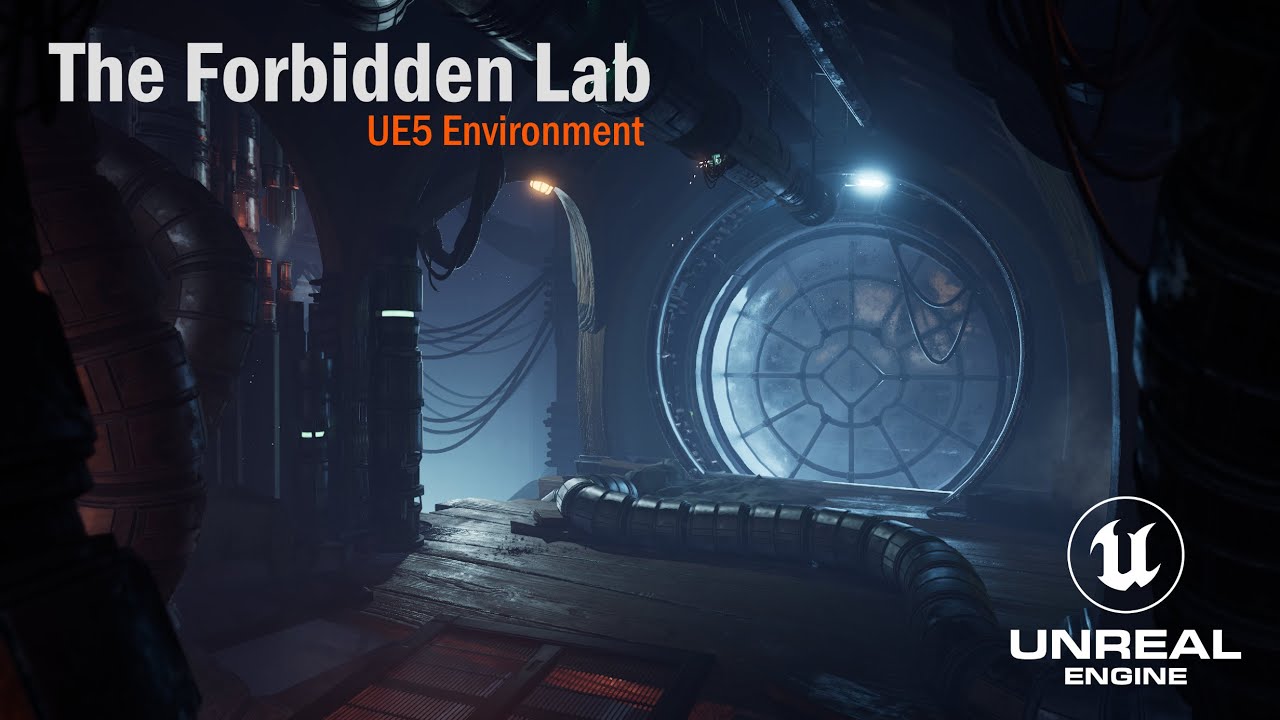 Forbidden Lab - UE5 Environment - YouTube