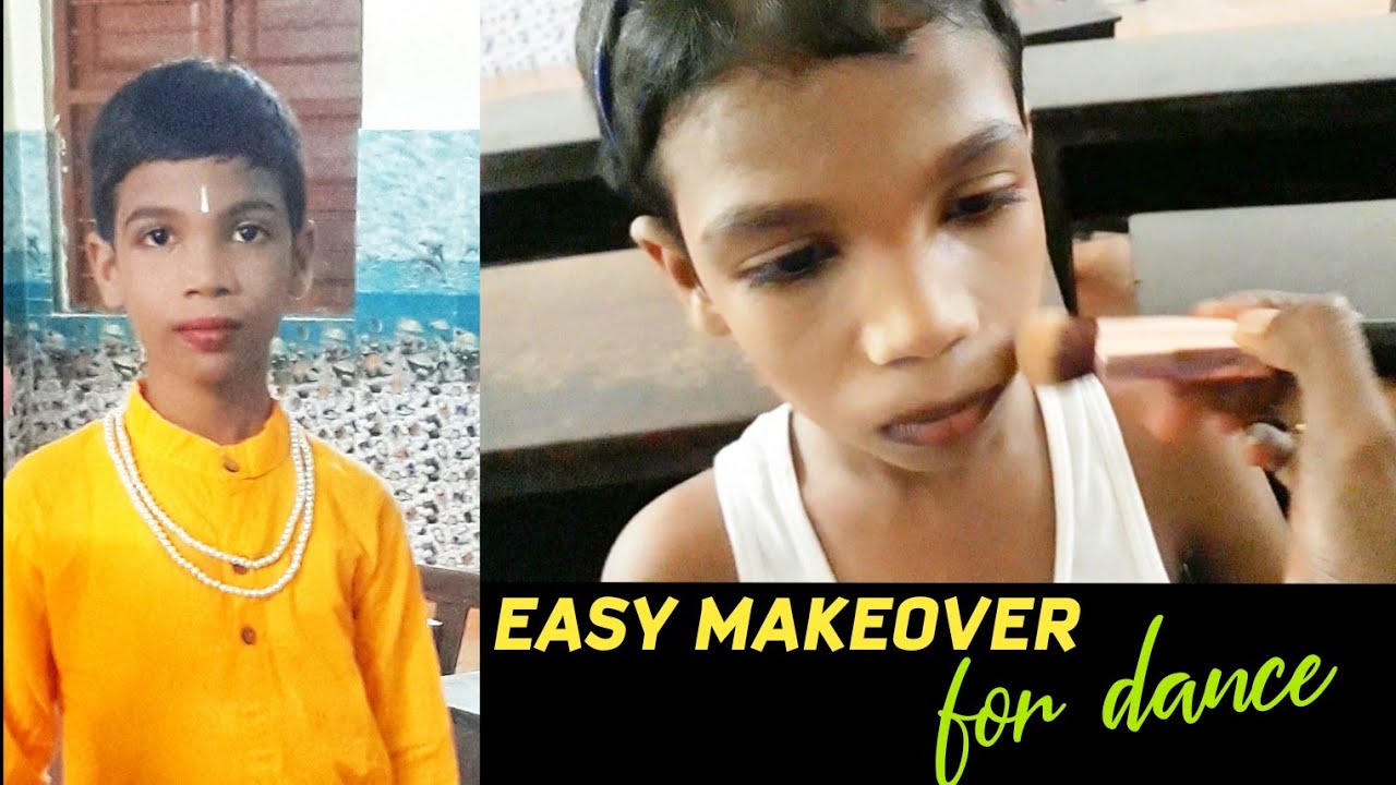 A quick simple make over for dance| Semi classical dance | boys ...