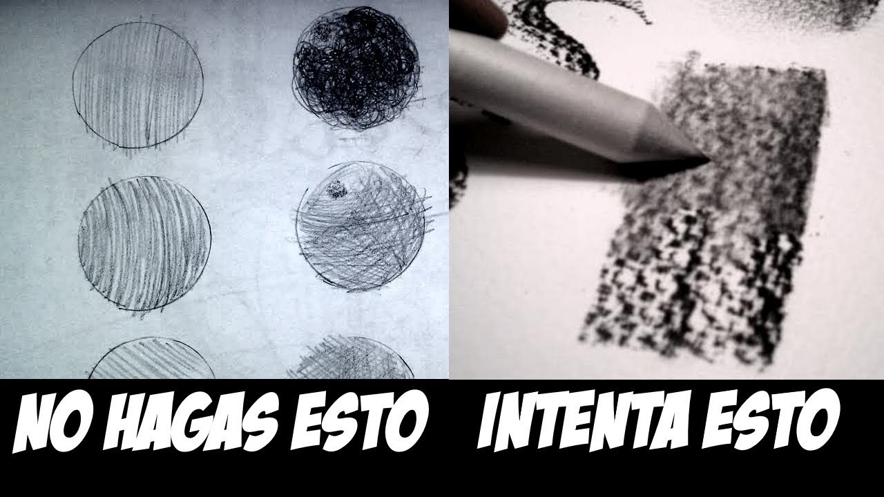 COMO sombrear y difuminar un dibujo a lapiz - YouTube