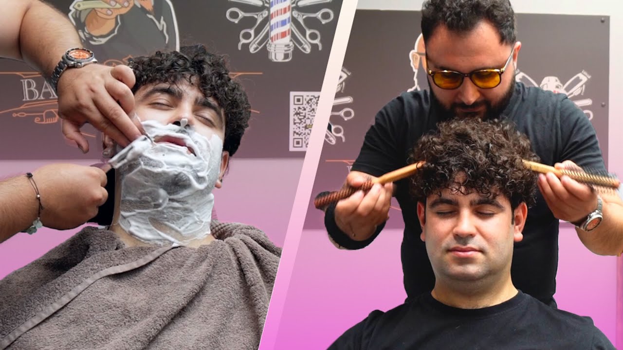 Asmr Razor Shave And Relaxing Massage 💈barber C💈 Youtube