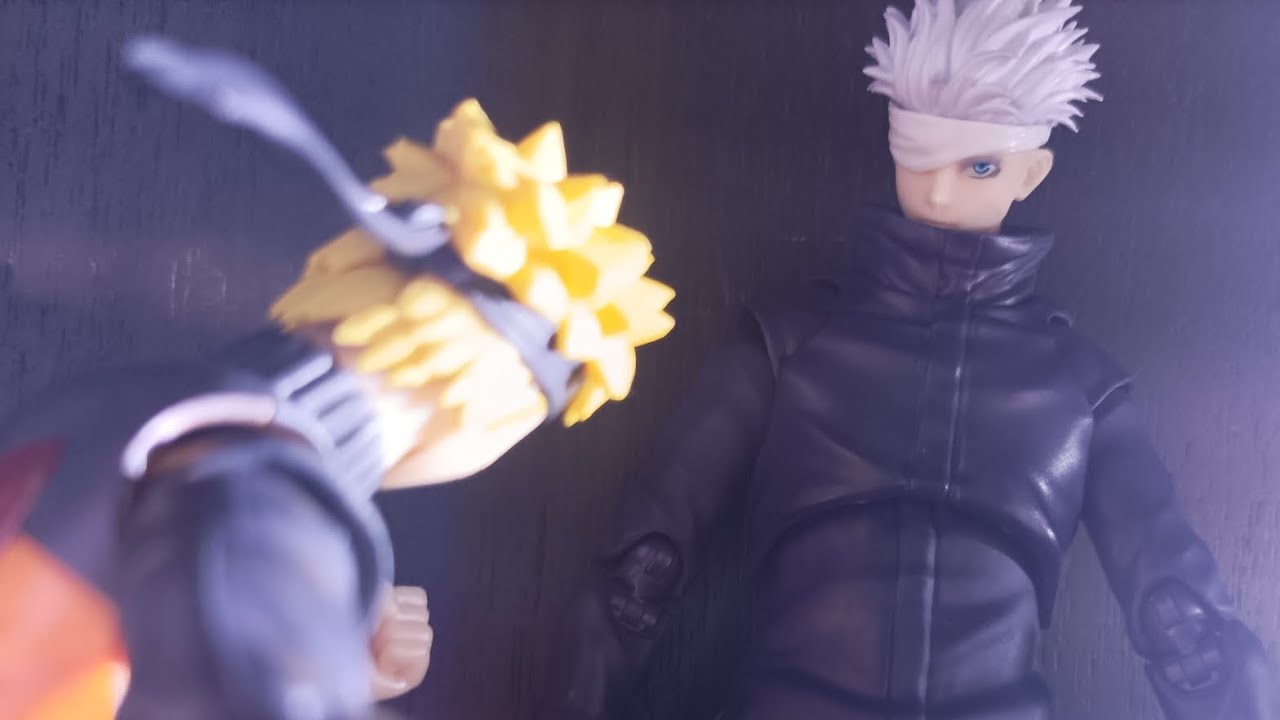 | Naruto Uzumaki Vs Gojo Satoru | A Stop Motion Battle - YouTube