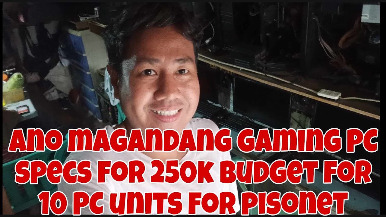 ANO MAGANDANG GAMING PC BUILD SPECS FOR 250,000 PESOS BUDGET 10 PC ...