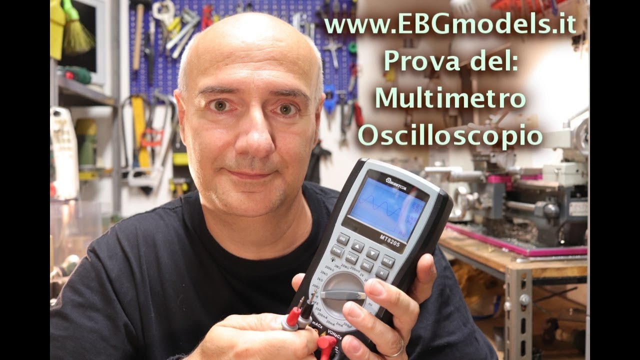 Prova del Multimetro digitale con funzioni: Oscilloscopio ...