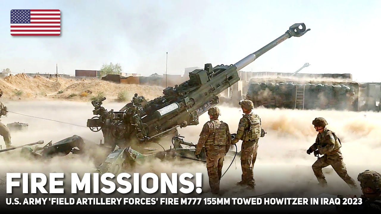 Fire Missions! US Army 'Field Artillery Forces' Fire M777 155mm ...