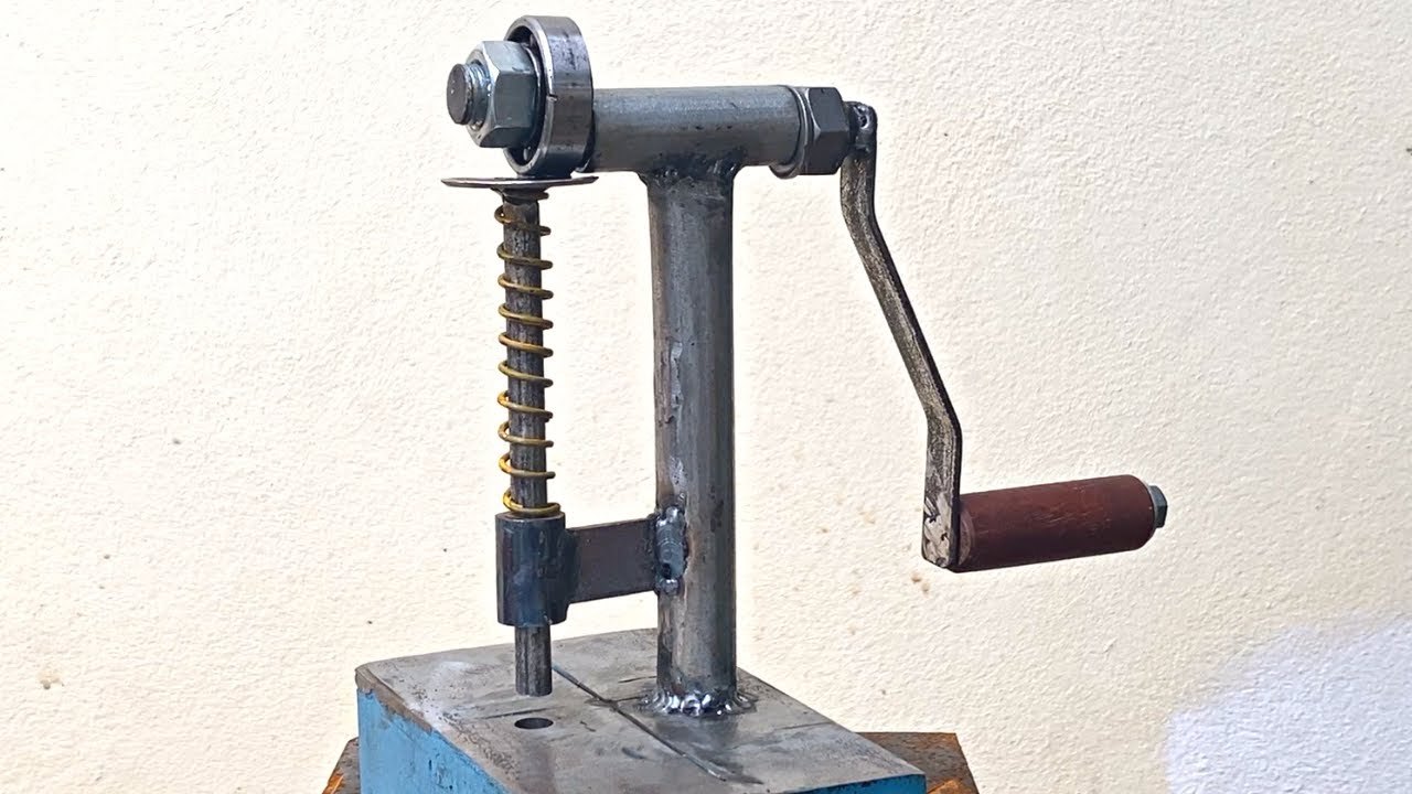 DIY - Amazing Ideas Few People Know // Easier Craft Metal Punching Tool ...