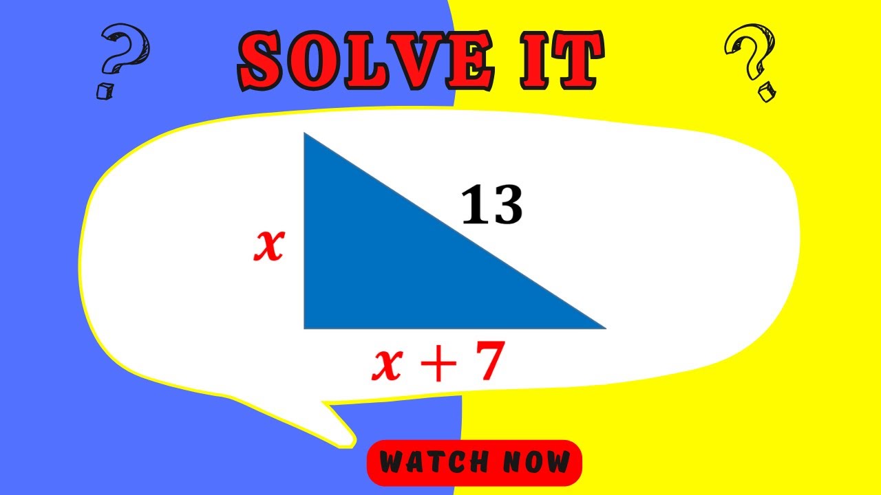 Nice Math Combination Geometry and Aljebra | best Math Problem - YouTube