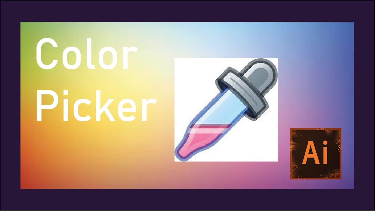 Color Picker in Illustrator - YouTube