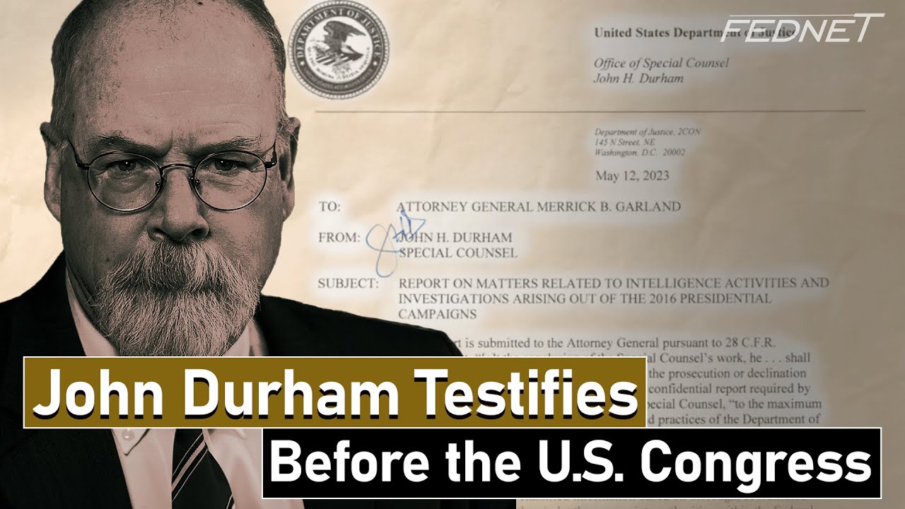 Congress on: The Durham Report - YouTube